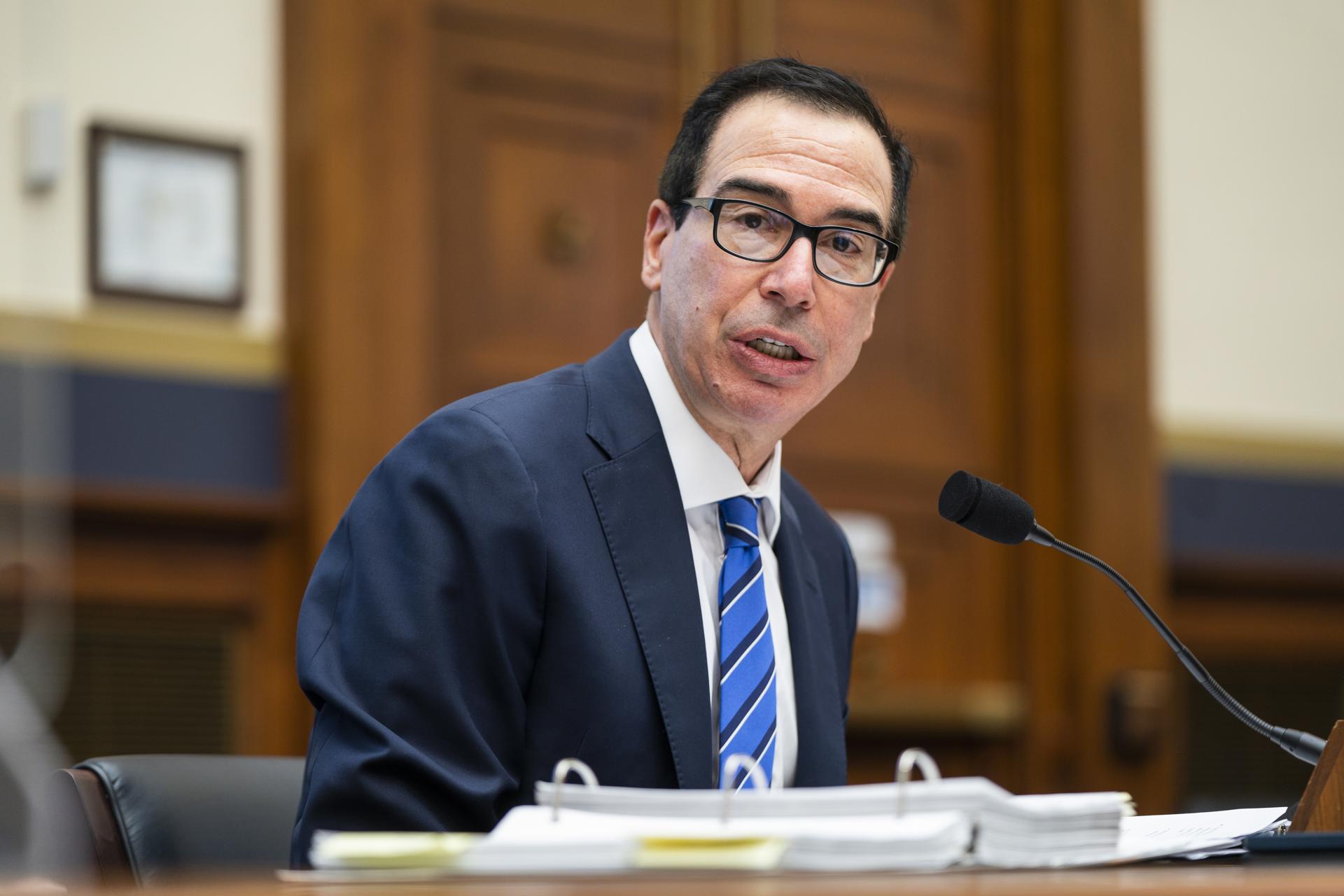 El ex secretario del Tesoro Steve Mnuchin dijo que va a reunir un grupo ...